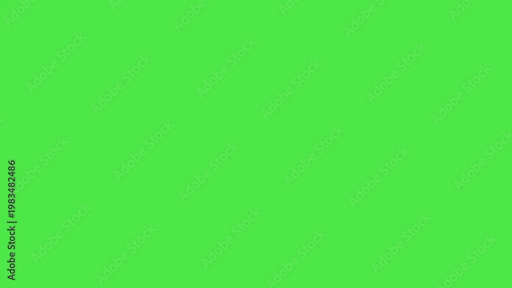 Animated Happy Labour Day 1st May Raised Fist Graphic on Green Screen ...