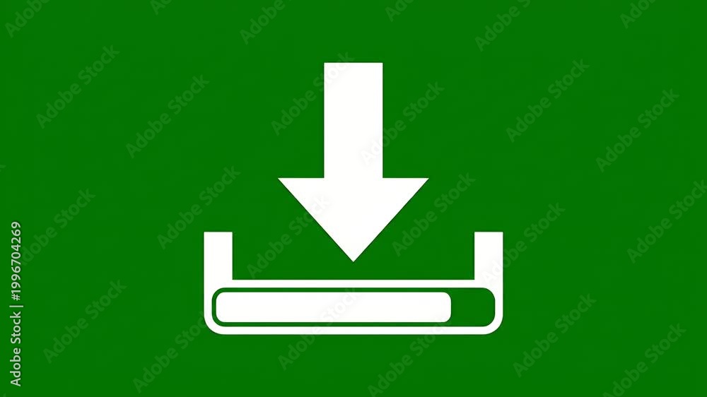 Download Progress Bar Animation on Green Screen. Stock ビデオ | Adobe Stock