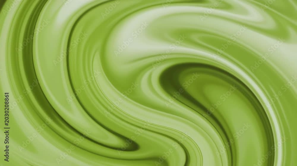 Macro matcha swirl texture with creamy green liquid and rich cinematic ...