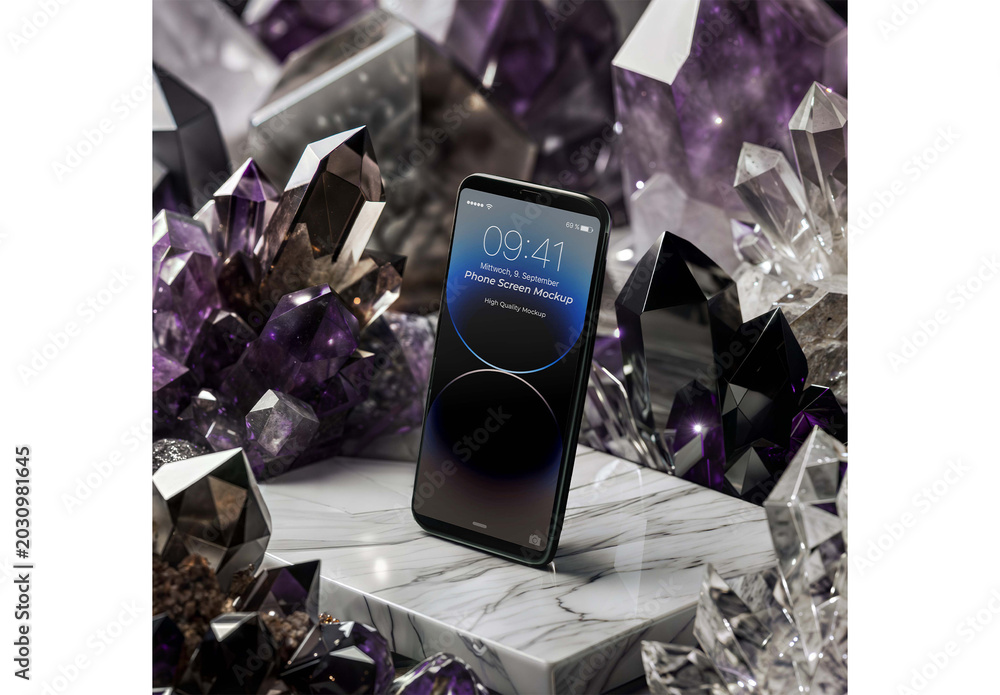 Phone Mockup for Business Presentation and Commercial Design Stock ...